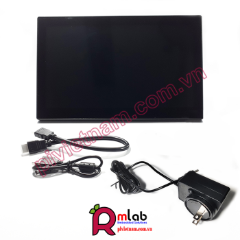 Màn hình LCD 7inch HDMI (H) (with case), 1024x600, IPS, cảm ứng điện dung Waveshare